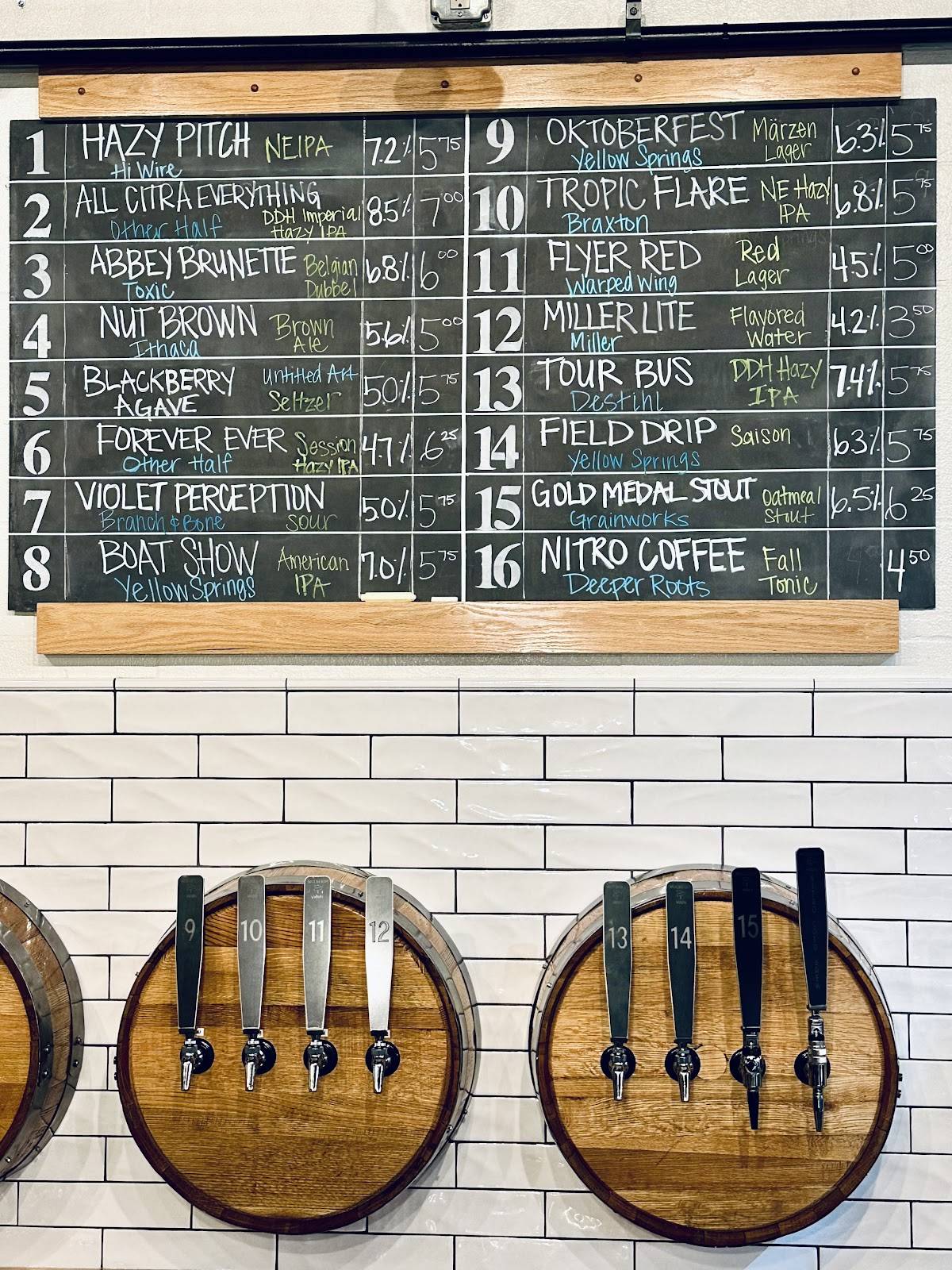 Menu at Mulberry & Main restaurant, Brookville