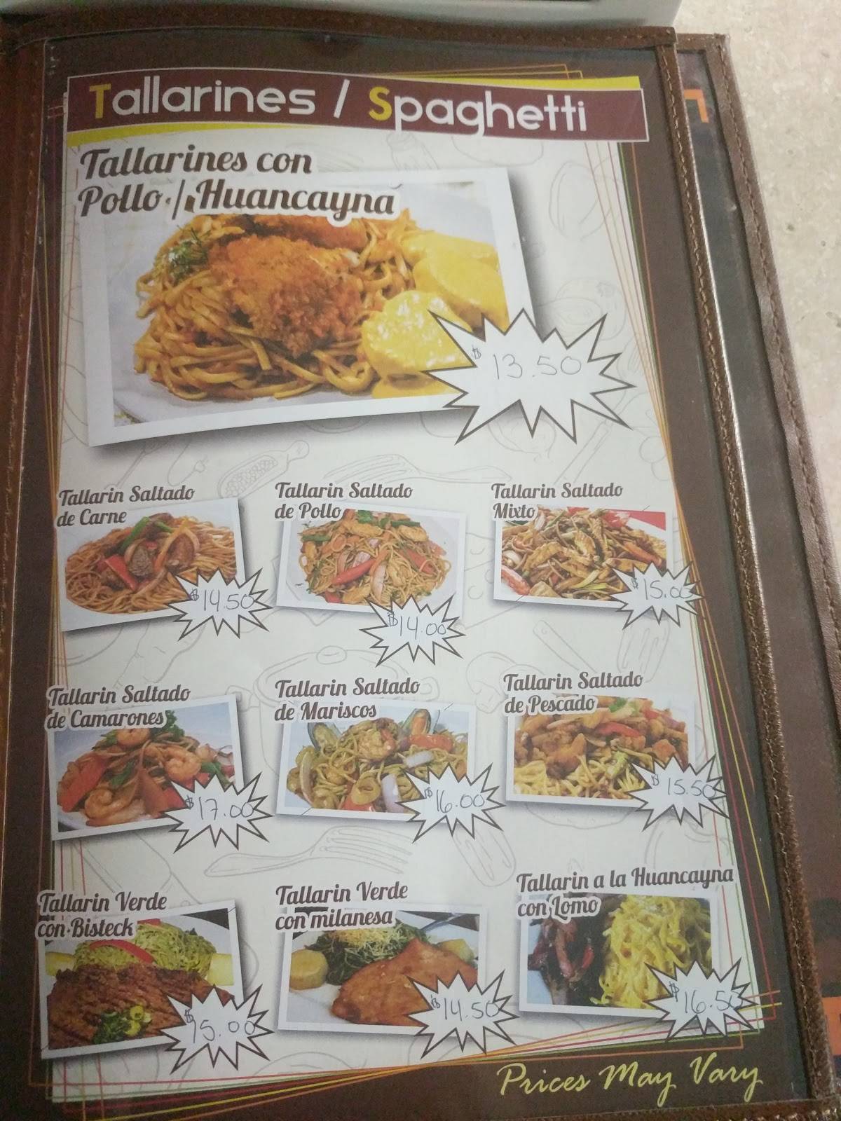 Menu at ASU MARE restaurant, Freehold, US-9