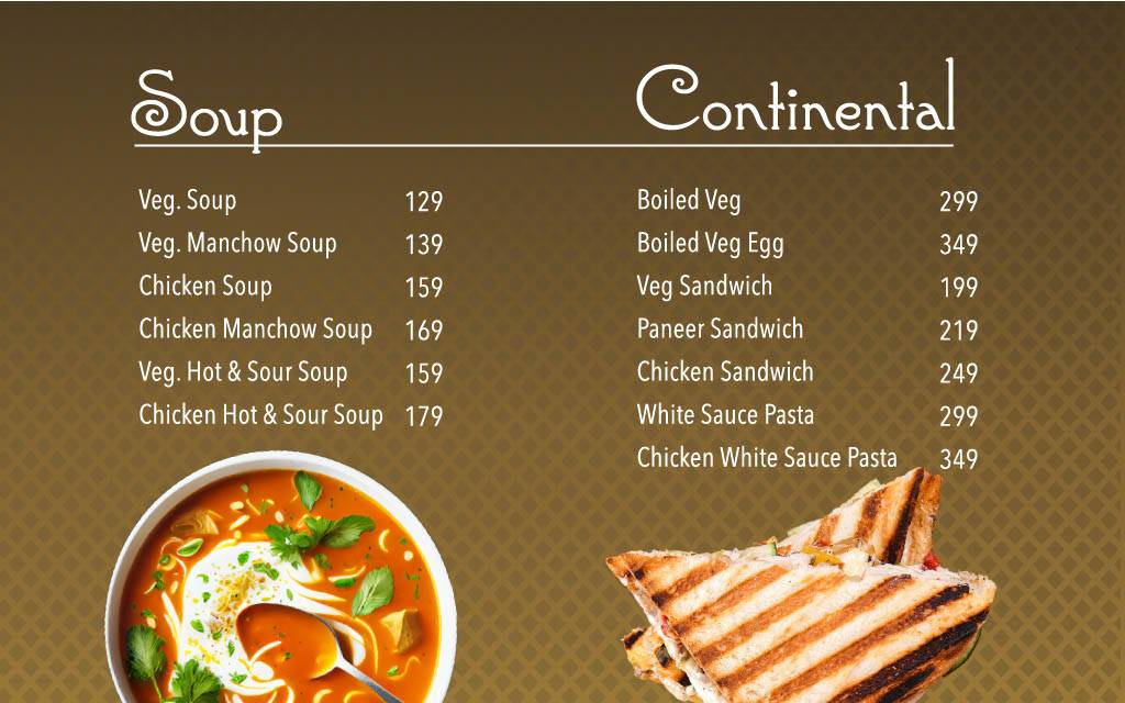 Menu at Afra Tafri Cafe & Restaurant Best Family Restaurant in Patna, Patna