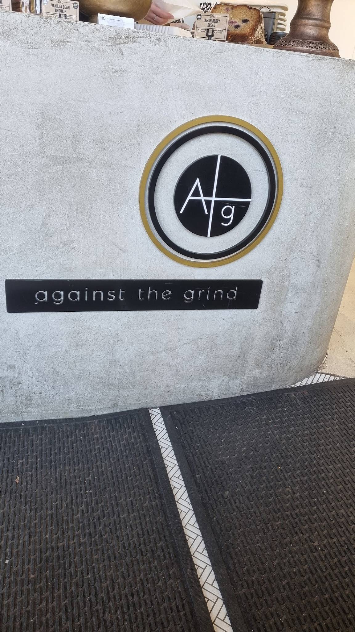 Menu at Against The Grind cafe, Mill Park