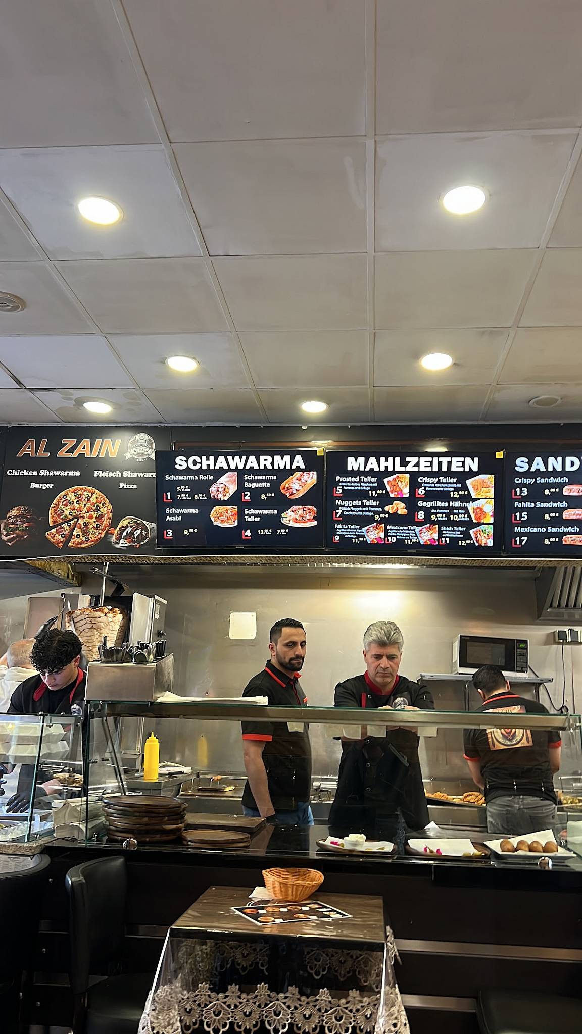 Speisekarte von Al Zain Restaurant, Kiel