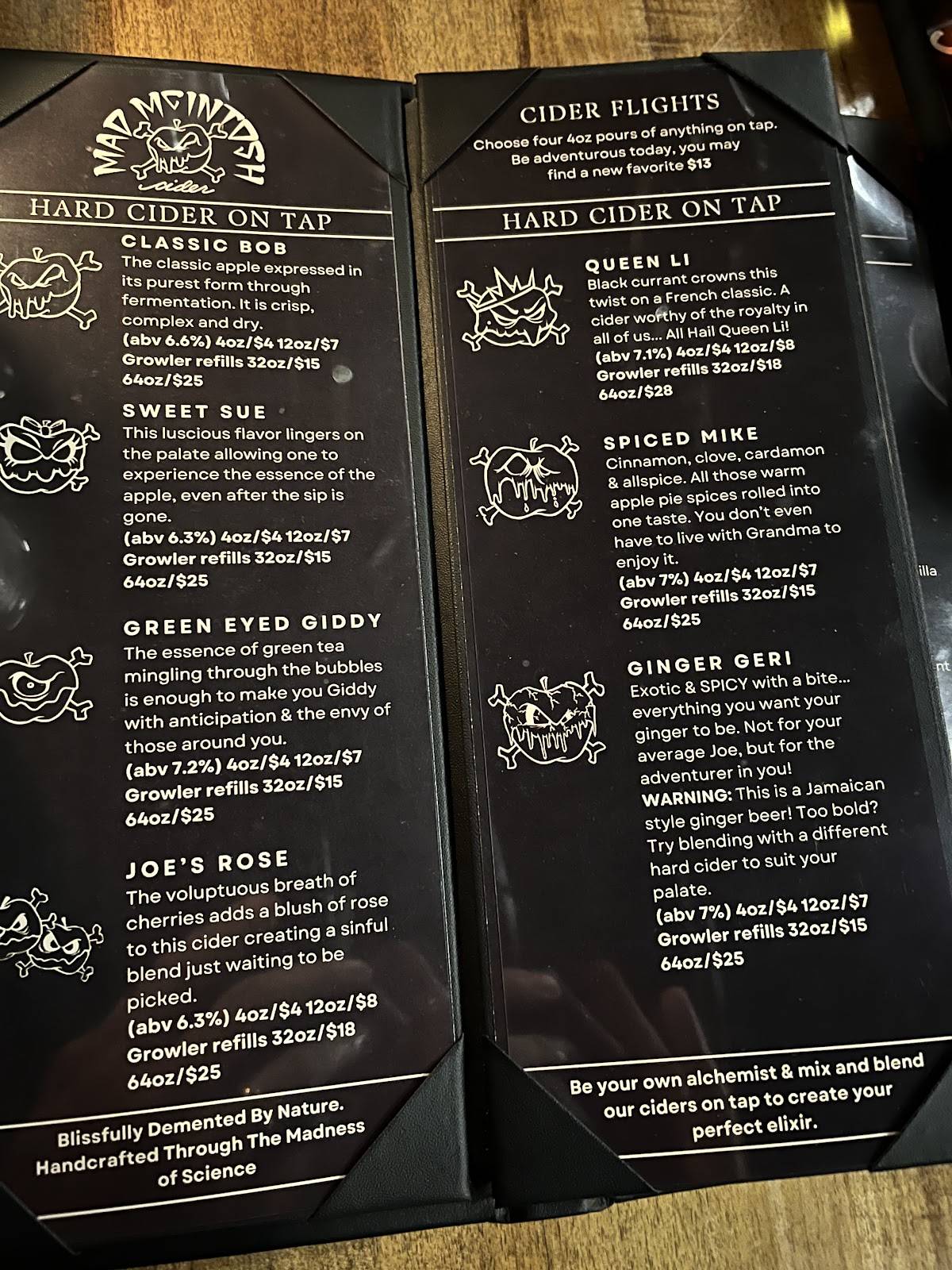 Menu at Alloy Kitchen restaurant, Bellefonte