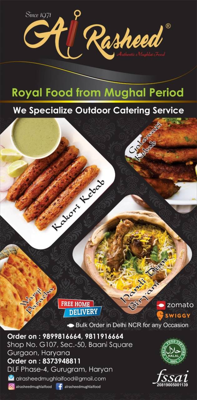Menu at AL-Rasheed mughlai food, Gurugram, Supermart 2