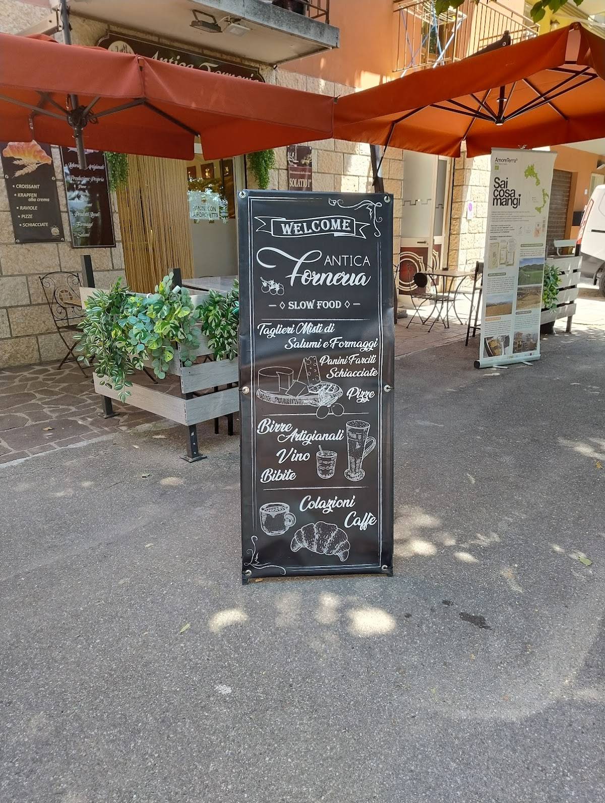 Menu da Antica Forneria Grizzana Morandi, Grizzana Morandi