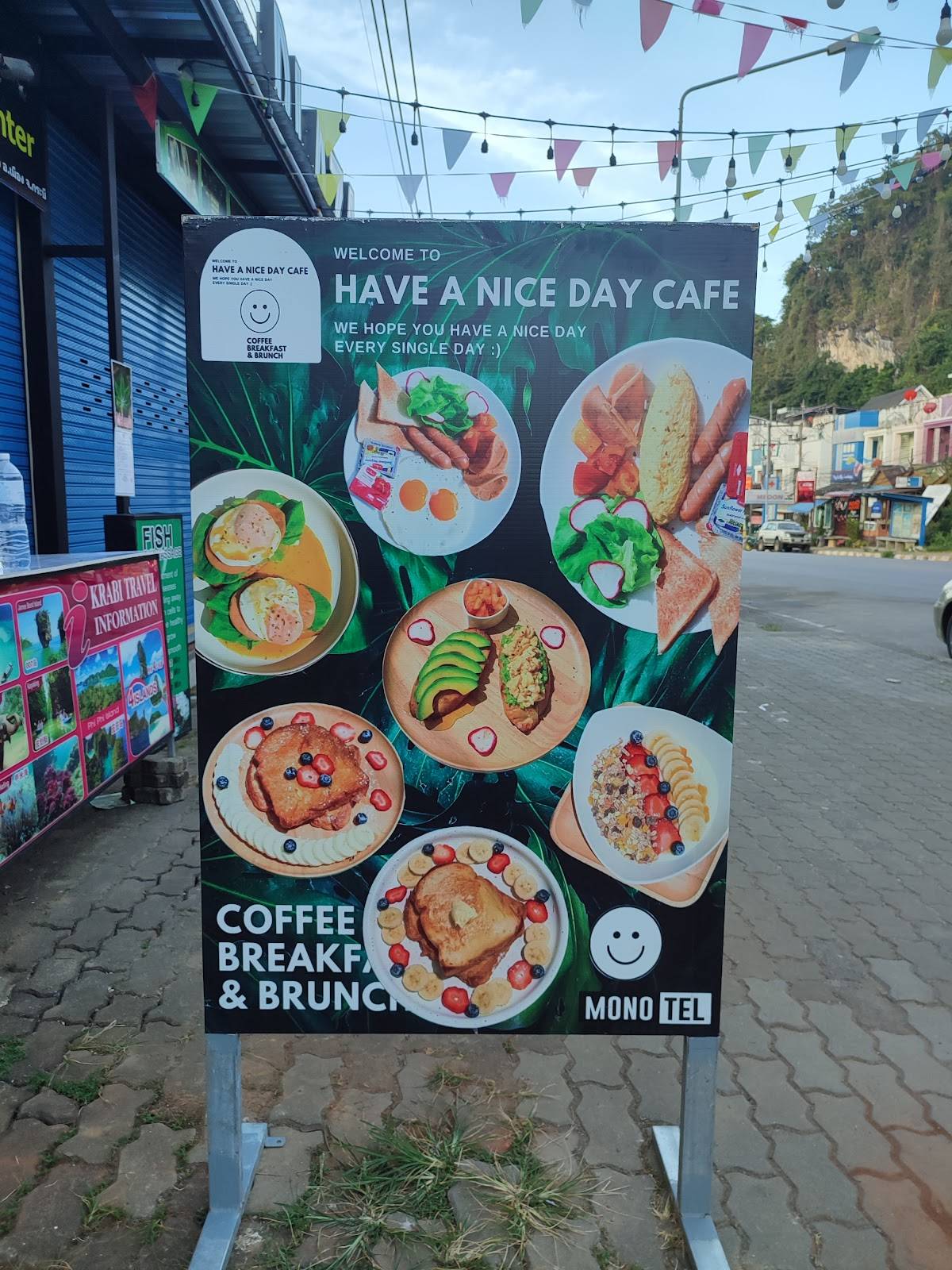 Carta de Have A Nice Day Cafe Aonang Breakfast, Ao Nang