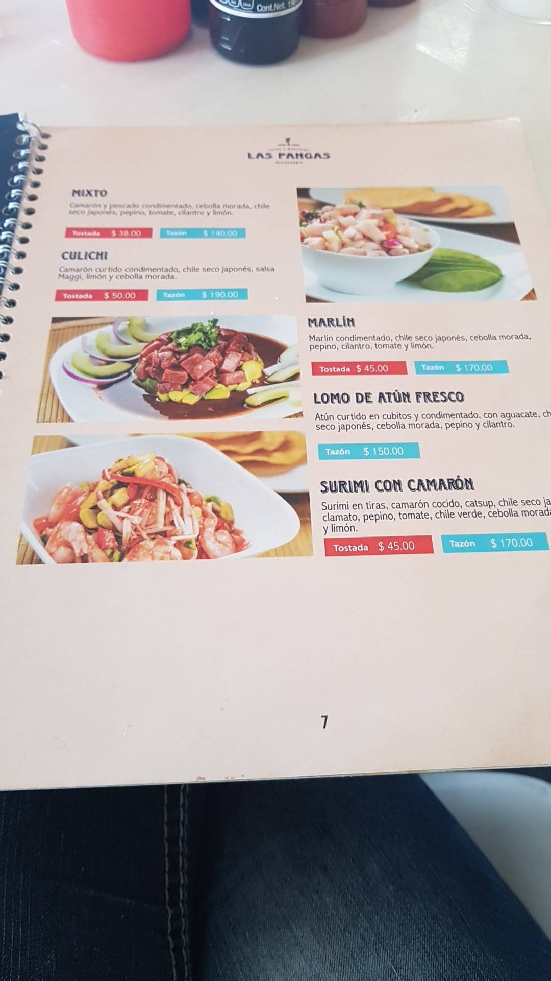 Carta del restaurante Las Pangas Apodaca, Apodaca, Doctor Eleuterio ...