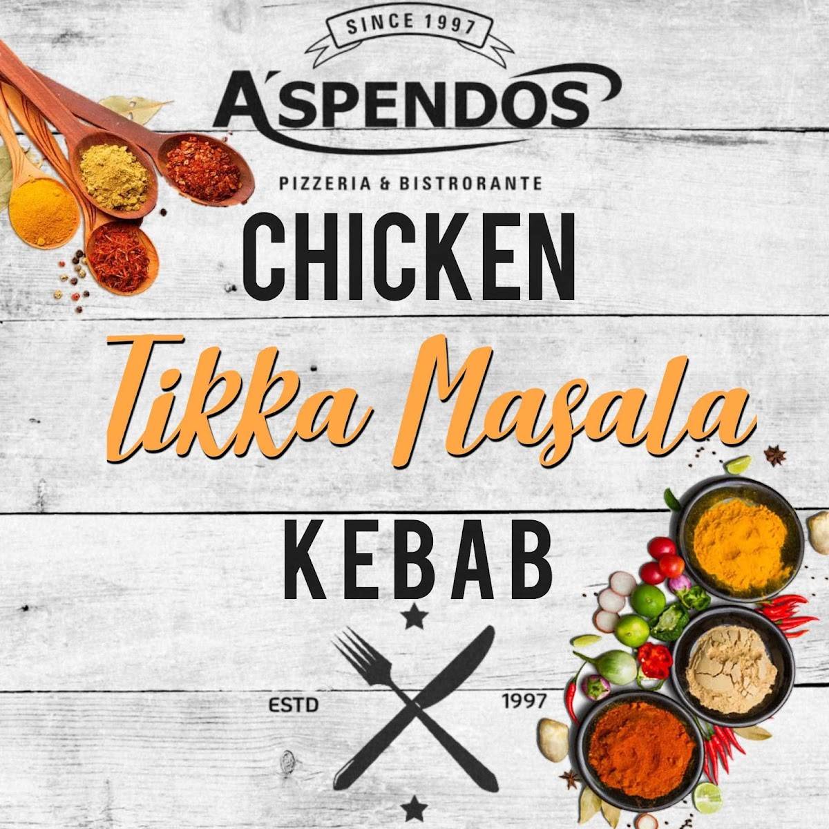 Speisekarte von Aspendos pizza, Uelsen