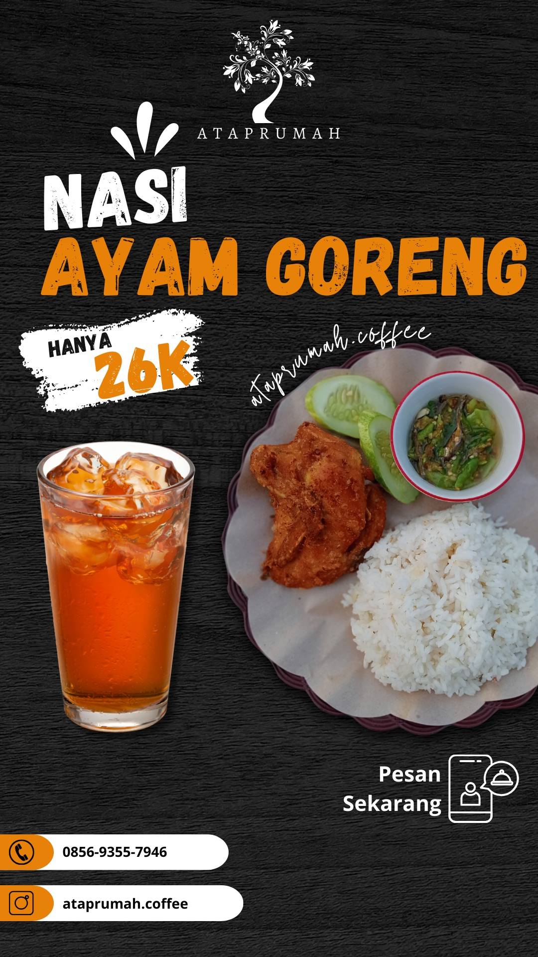 Menu at Atap Rumah Coffee, Indonesia