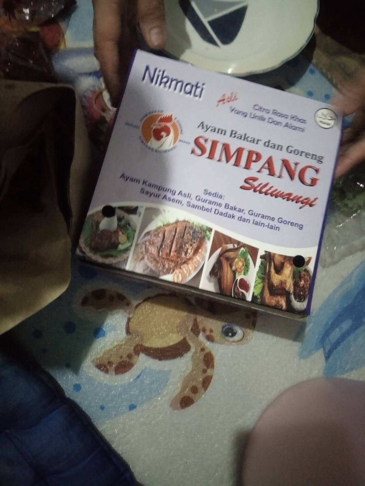 Carta del restaurante Ayam Bakar & Goreng Simpang Siliwangi, Simpang ...