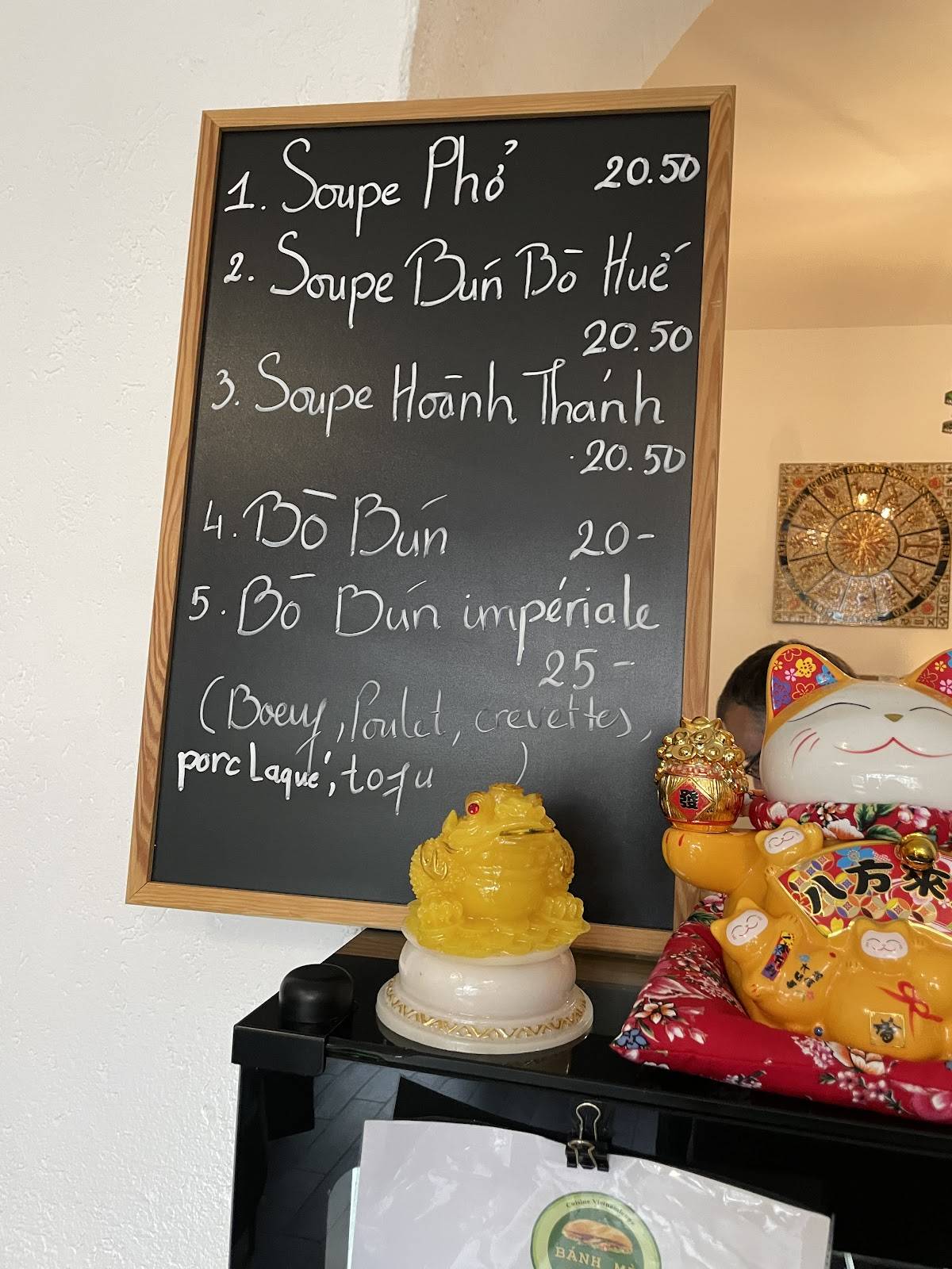 Speisekarte von BÁNH MÌ SAI GON, Lausanne