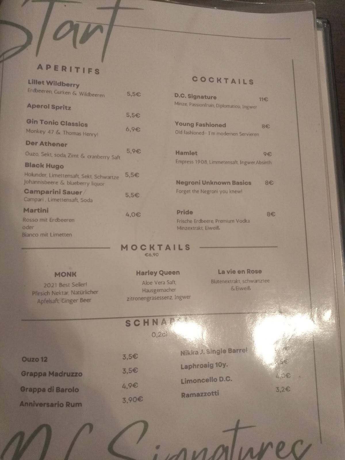Speisekarte von Der Clown steakhaus, Schwäbisch Hall