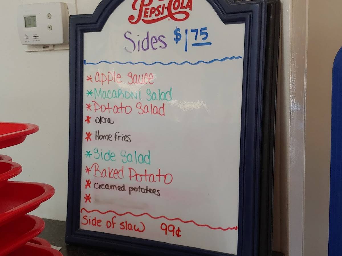 Menu at John Boy's BBQ & Seafood, Elkin