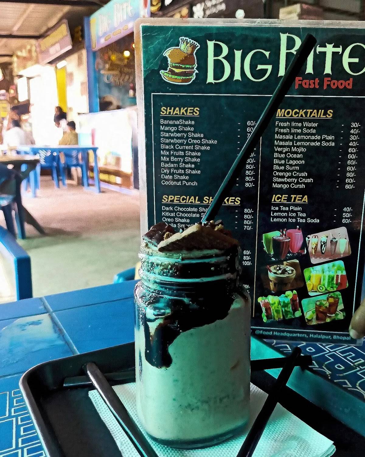 Menu at BIG Bite Fast Food, Bhopal