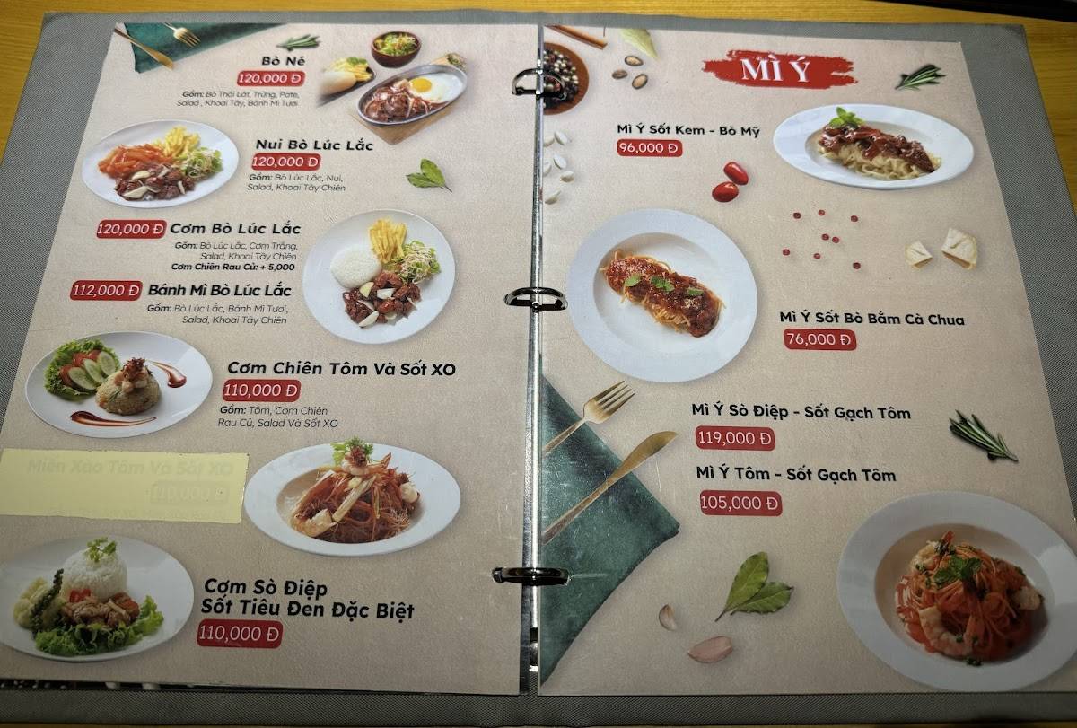 Menu at BÒ SINH ĐÔI - Steak & U.S Beef Hotpot restaurant, Ho Chi Minh City