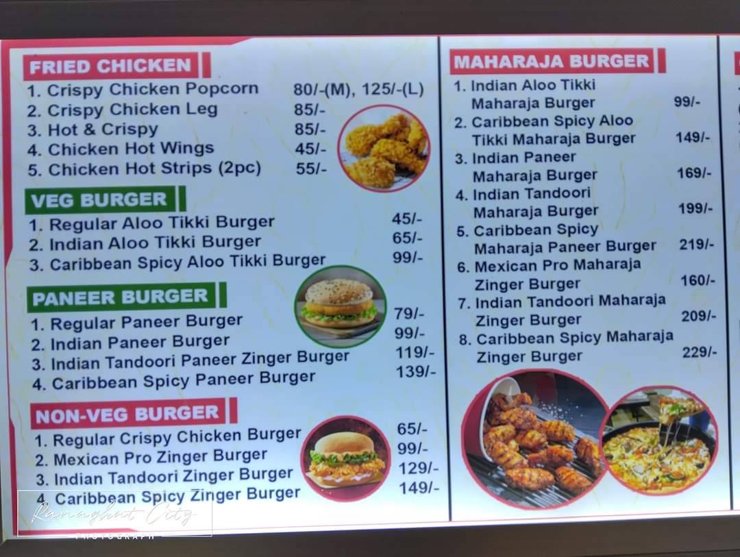Menu at BONG CHICKEN STORY, Ranaghat