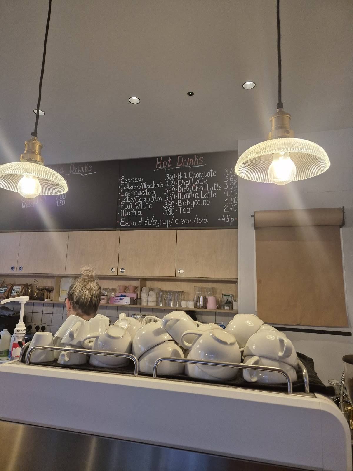 Menu at Badu Café restaurant, London
