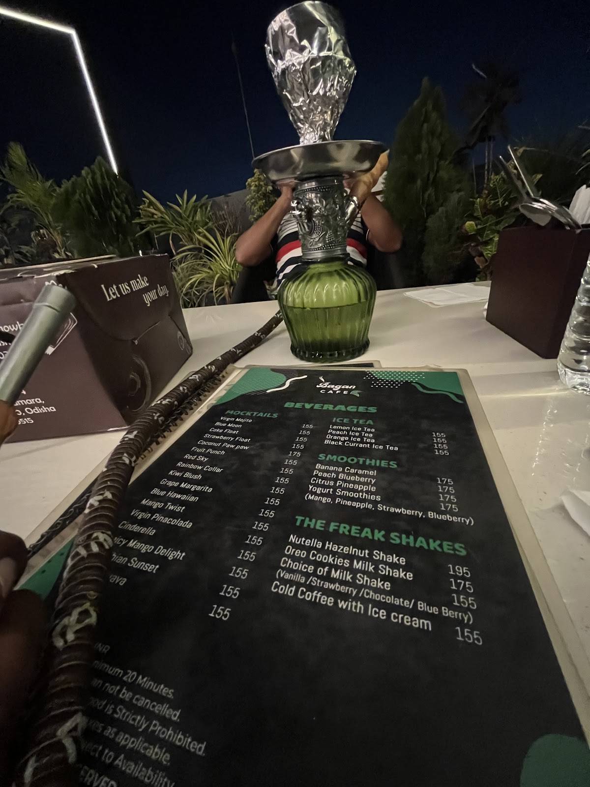 Menu at Bagan Cafe, Bhubaneswar, Plot No 366/7077
