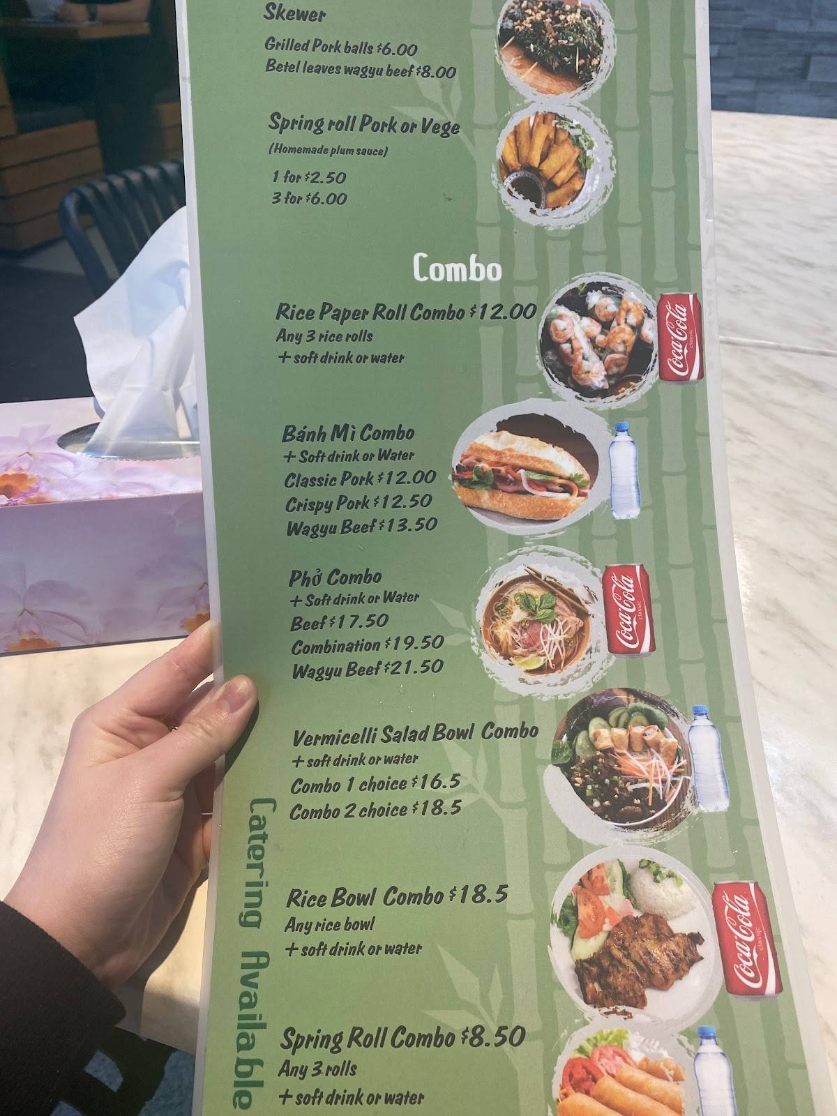 Menu at Bake N Grill Southbank - VietNamese Street Food restaurant ...