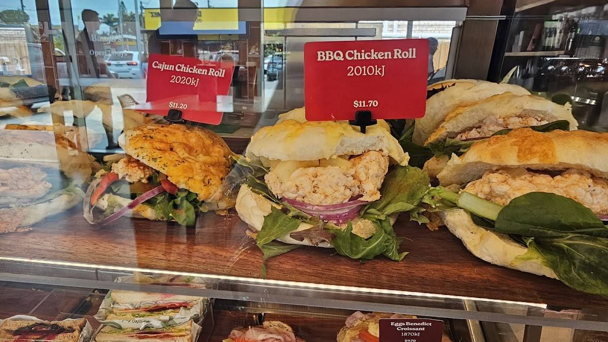 Menu at Banjo's Bakery Café - Rockhampton (Drive Thru), Rockhampton City