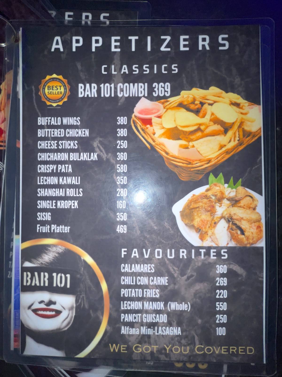 Carta de Bar 101, Legazpia