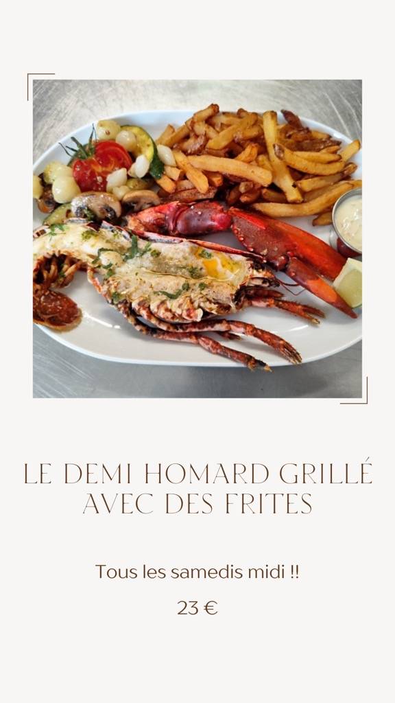 Menu au Bar Le Welcome, Riec-sur-Belon