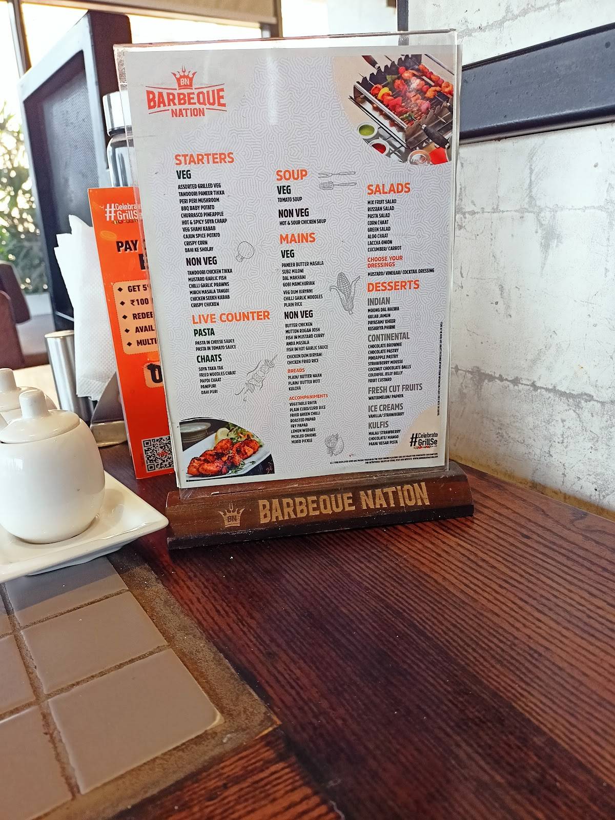 Menu at Barbeque Nation, Patna, Shiv Mandir