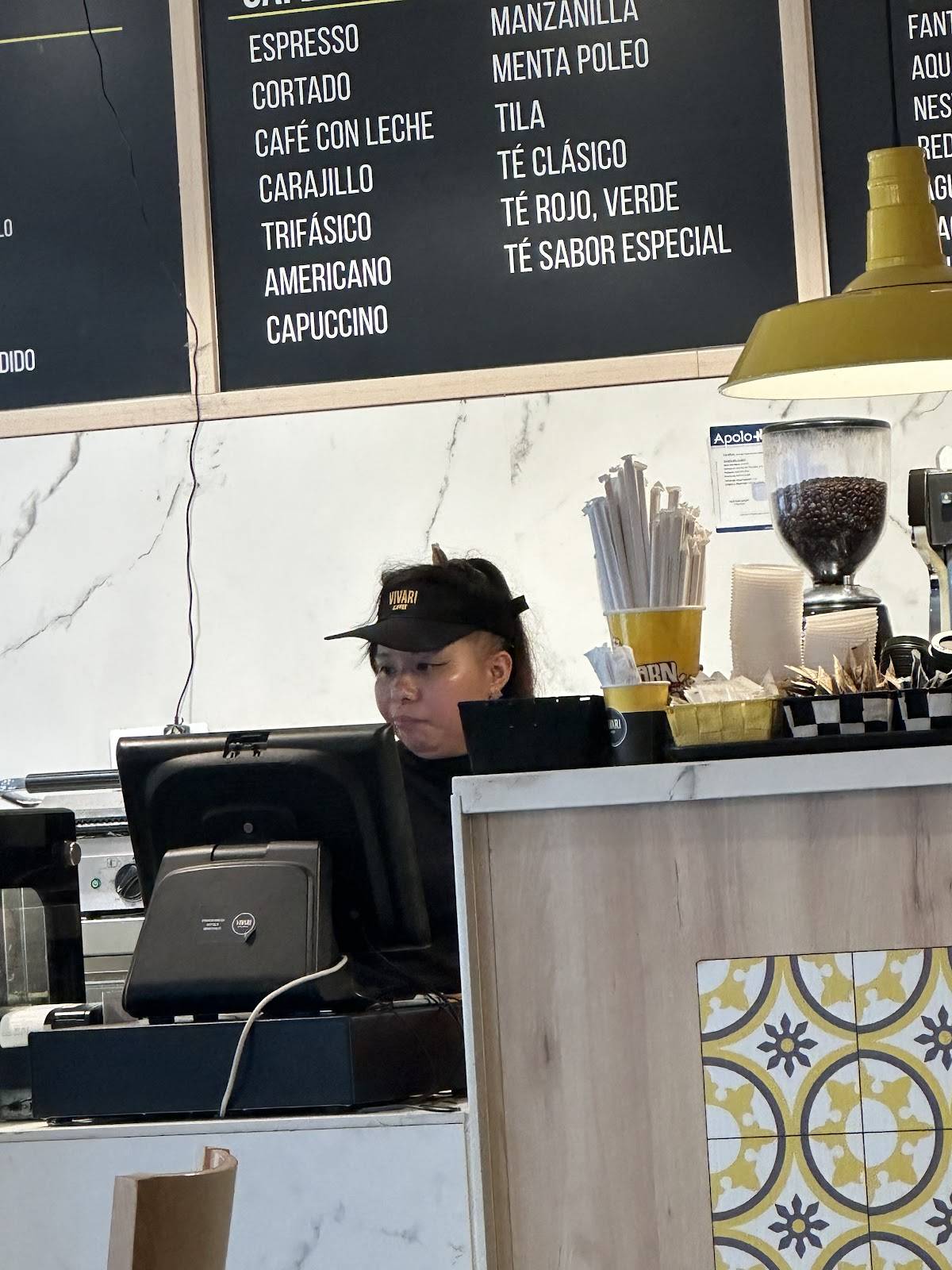 Carta de Vivari Coffee & Bakery, Barcelona, C/ de las Navas de Tolosa