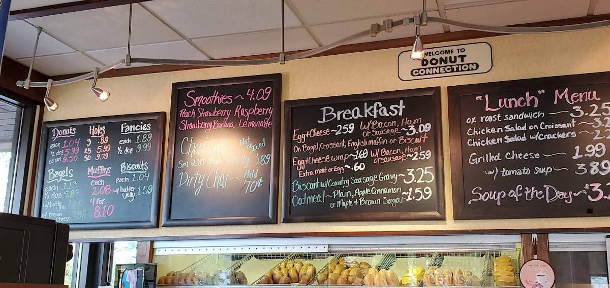 Menu at Beech Tree, Hollidaysburg