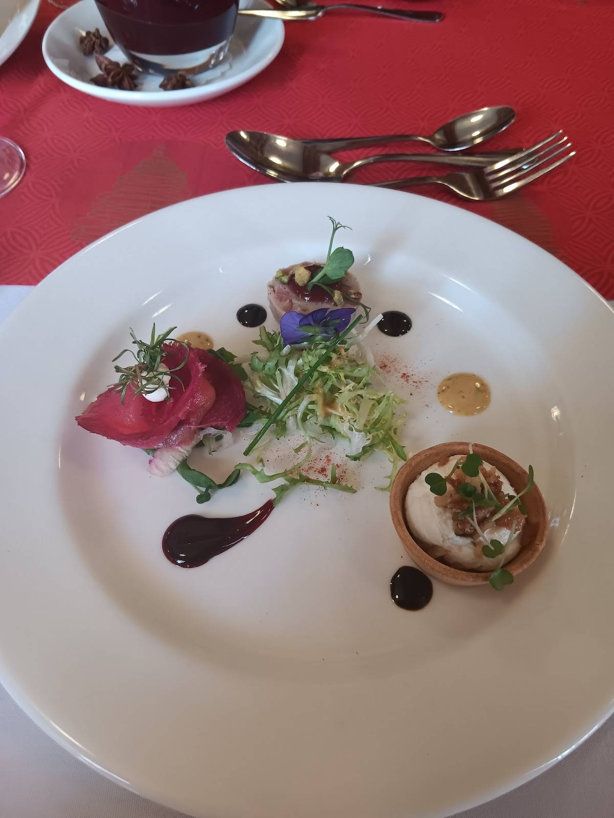 Menu at Members Dining Room Stormont Castle restaurant, Belfast