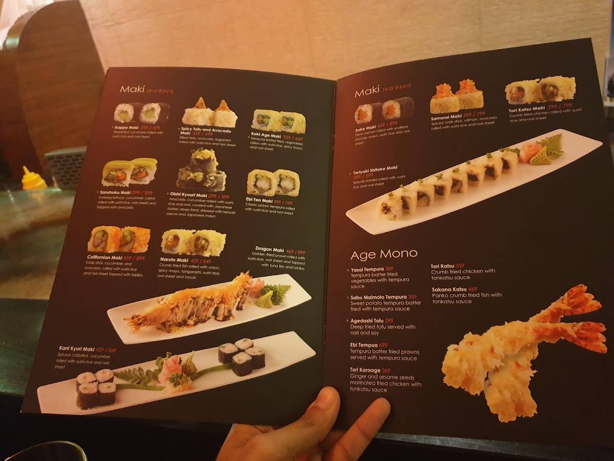 Menu at Benjarong - Thai Restaurant, Chennai, 146, TTK Road