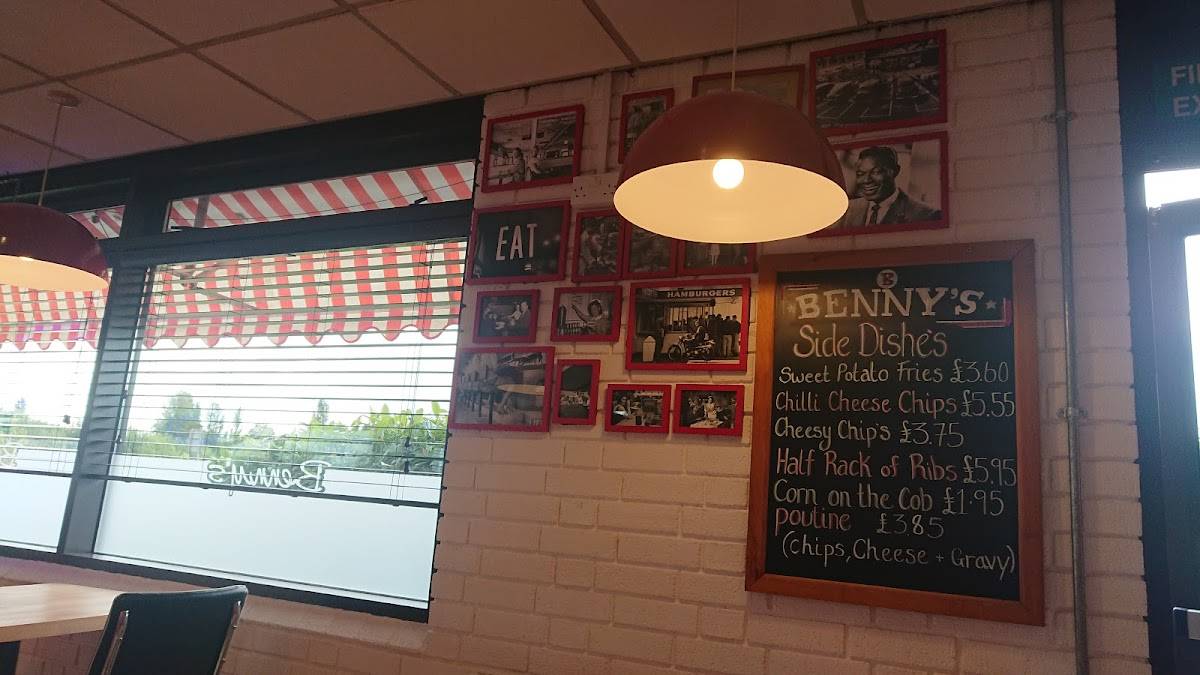 Menu at Benny's Diner Long Sutton Limited cafe, Long Sutton, Wisbech Rd