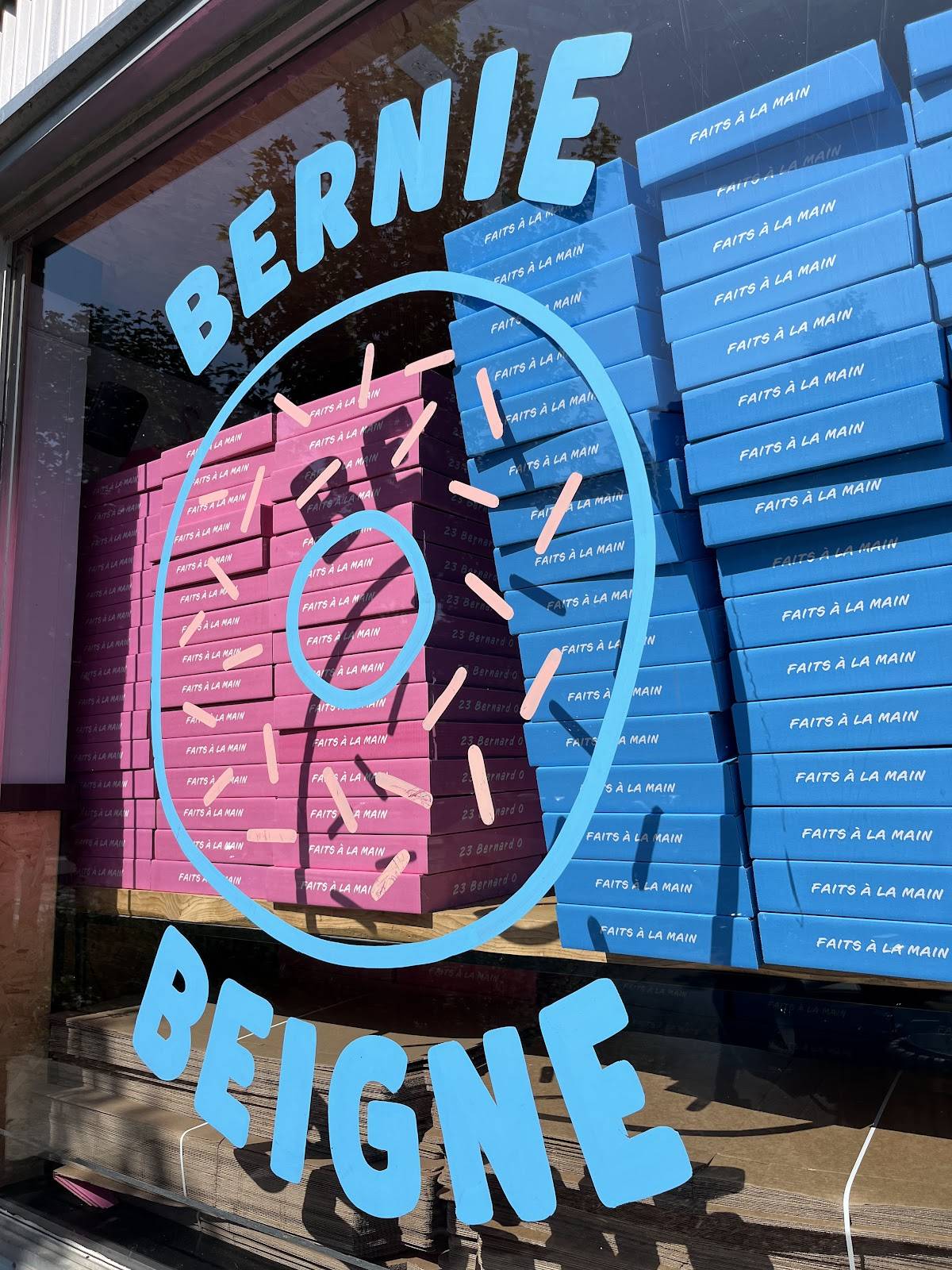 Menu at Bernie Beigne restaurant, Montréal, 23 Rue Bernard O
