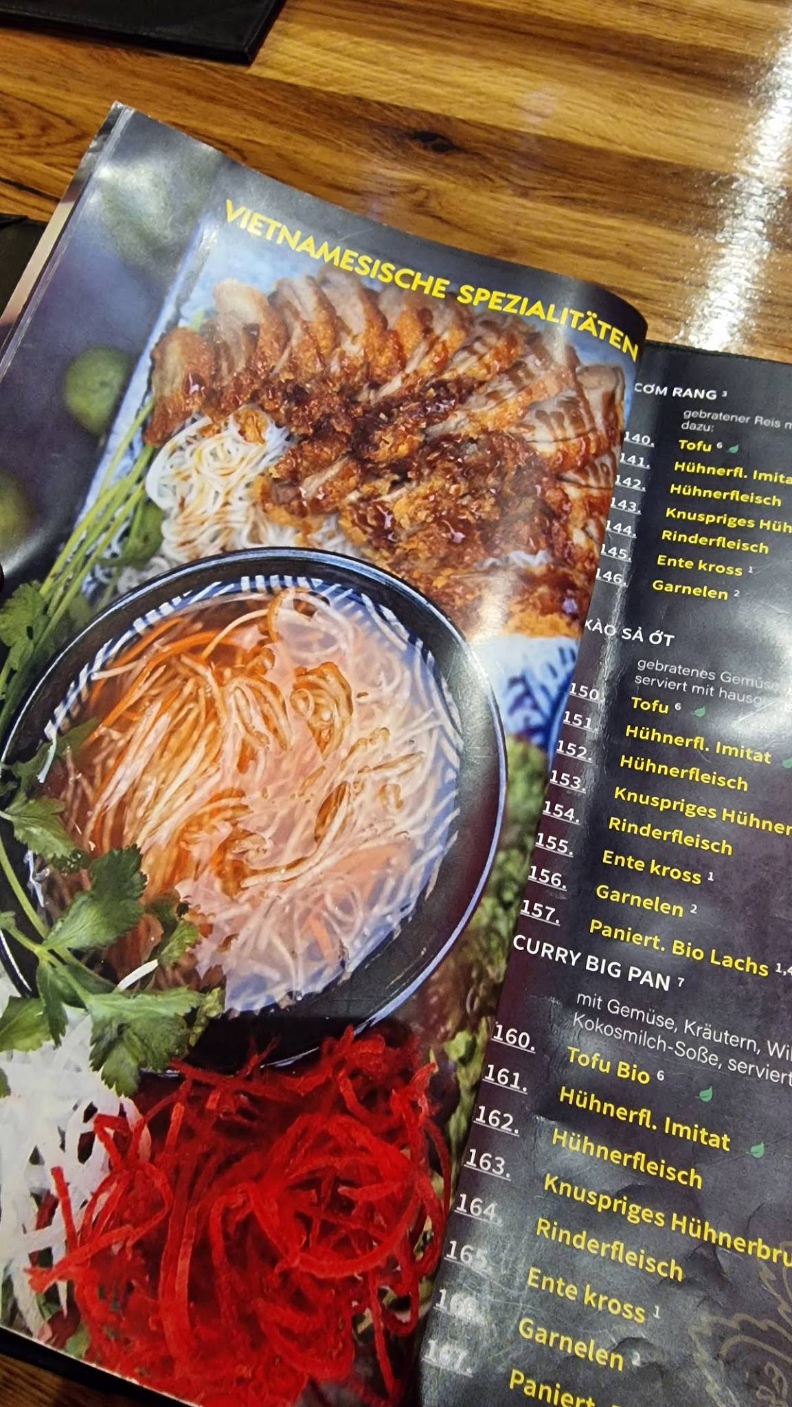 Speisekarte von Big Pan restaurant, Hennigsdorf