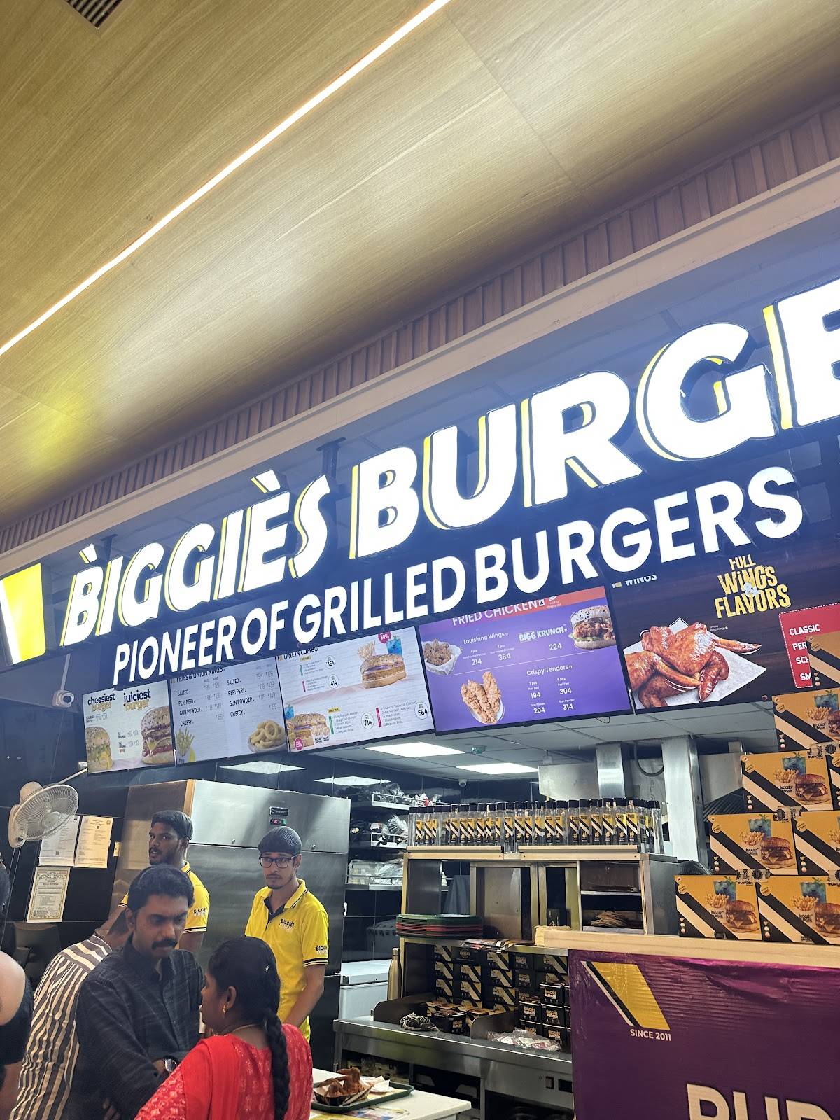 Menu at Biggies Burger: Aero Hub, Chennai