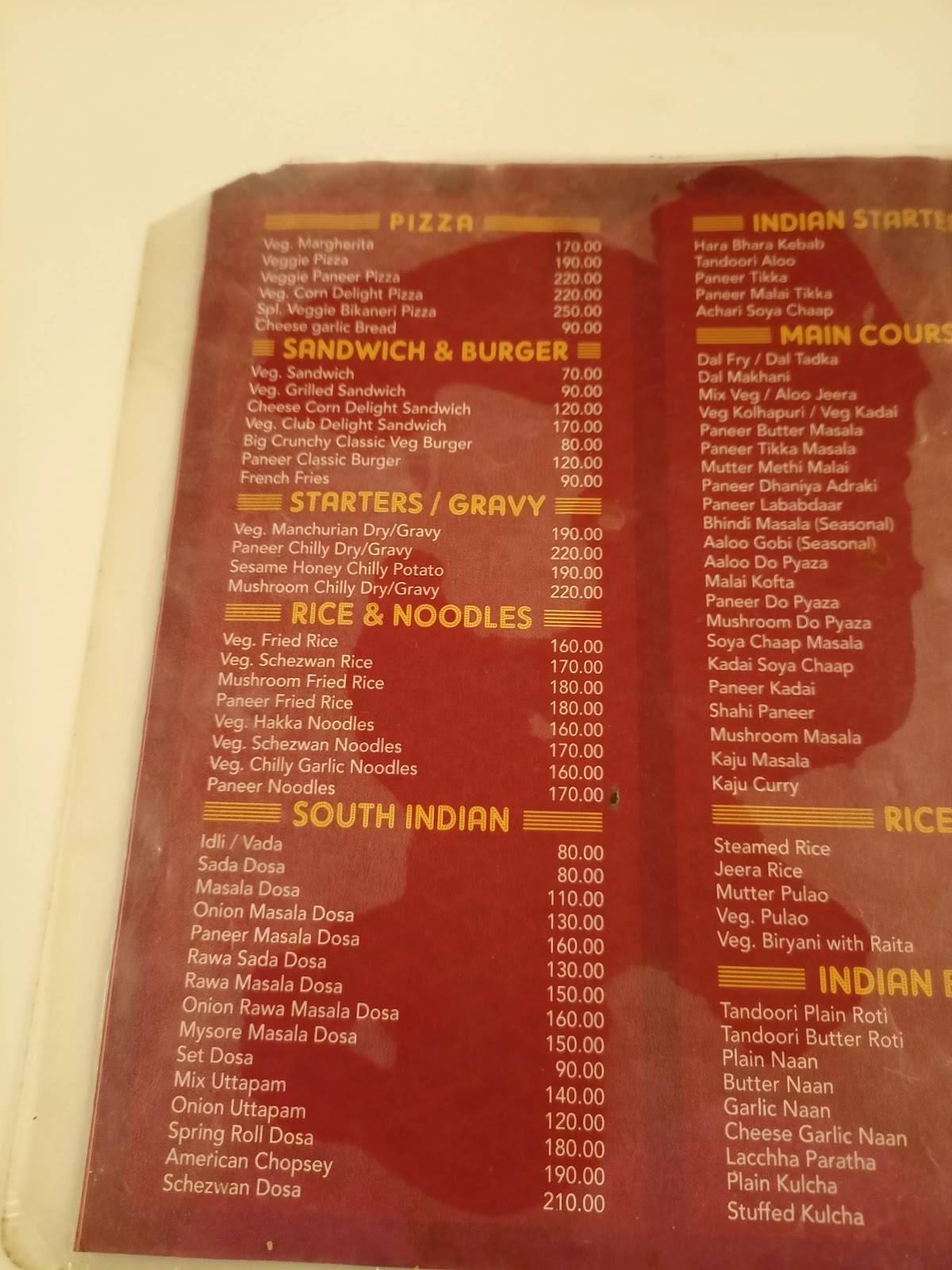 Menu at Bikaner Sweets & Restaurant, Bhagalpur, BB Complex