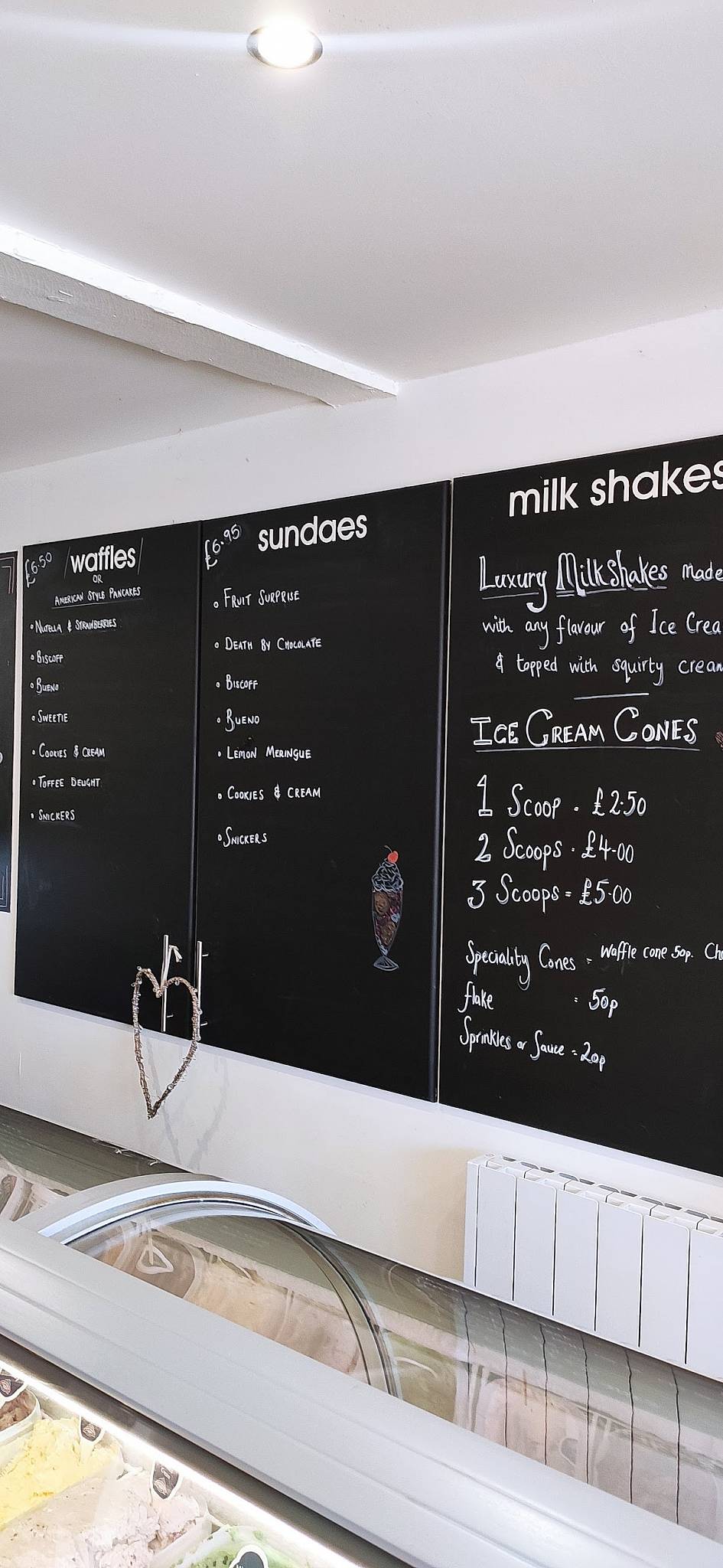 Menu at Light Ash Farm Shop and Cafe, Myerscough and Bilsborrow