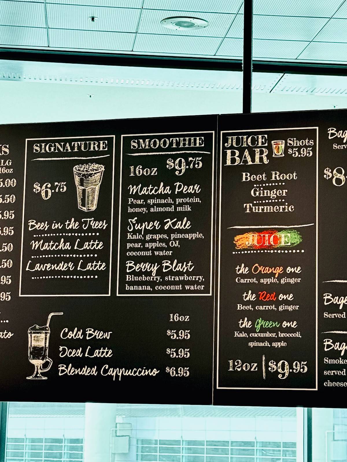 Menu at Black Point Cafe, South San Francisco