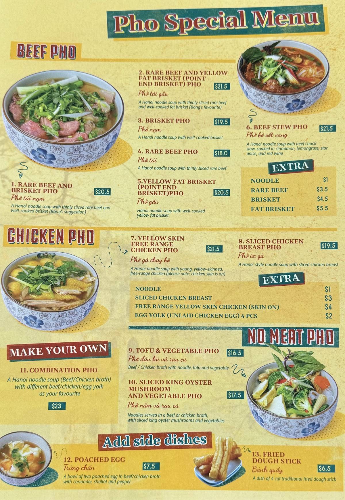 Menu at Bong's Cafe and Restaurant, Corrimal