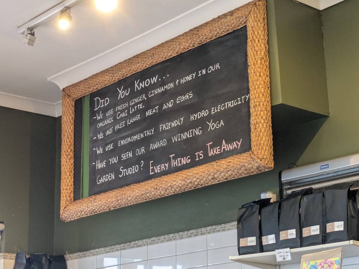 Carta de Botannix Studio Cafe, Botany