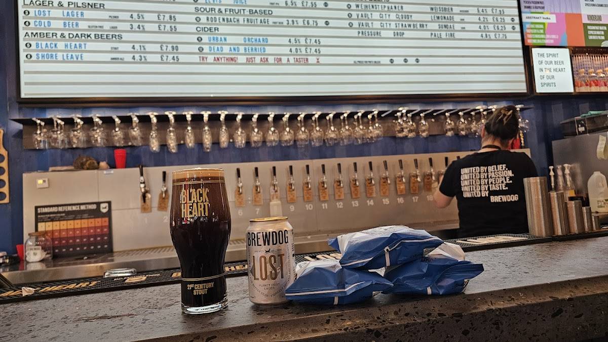 Carta del pub y bar BrewDog, Gatwick Airport North, Crawley