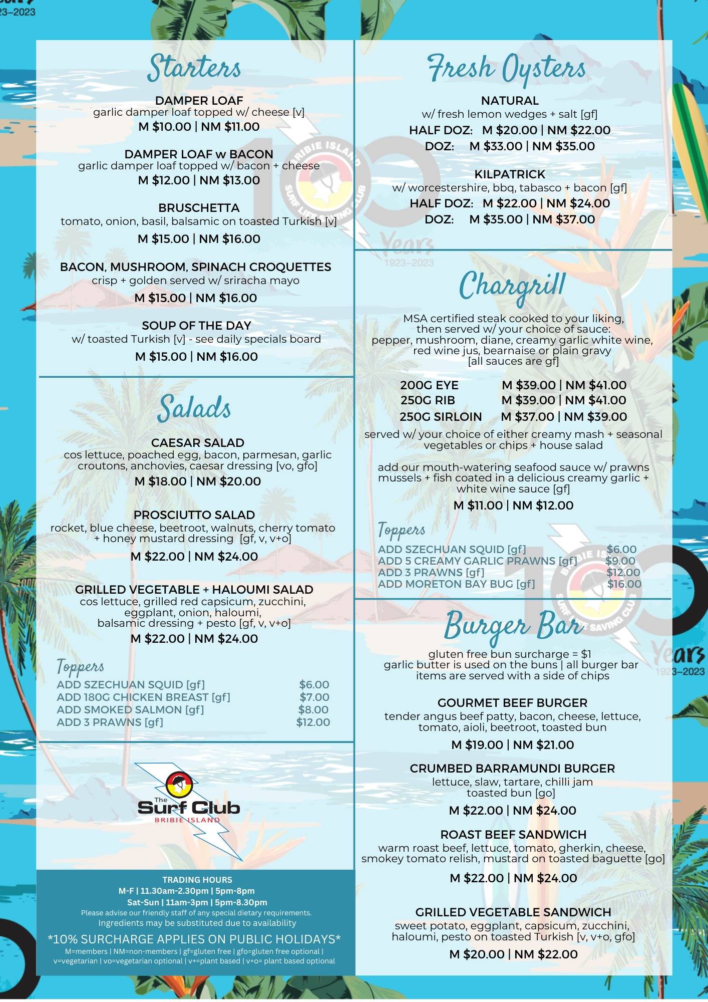 Carta de Bribie Island Surf Life Saving Supporters Club, Woorim