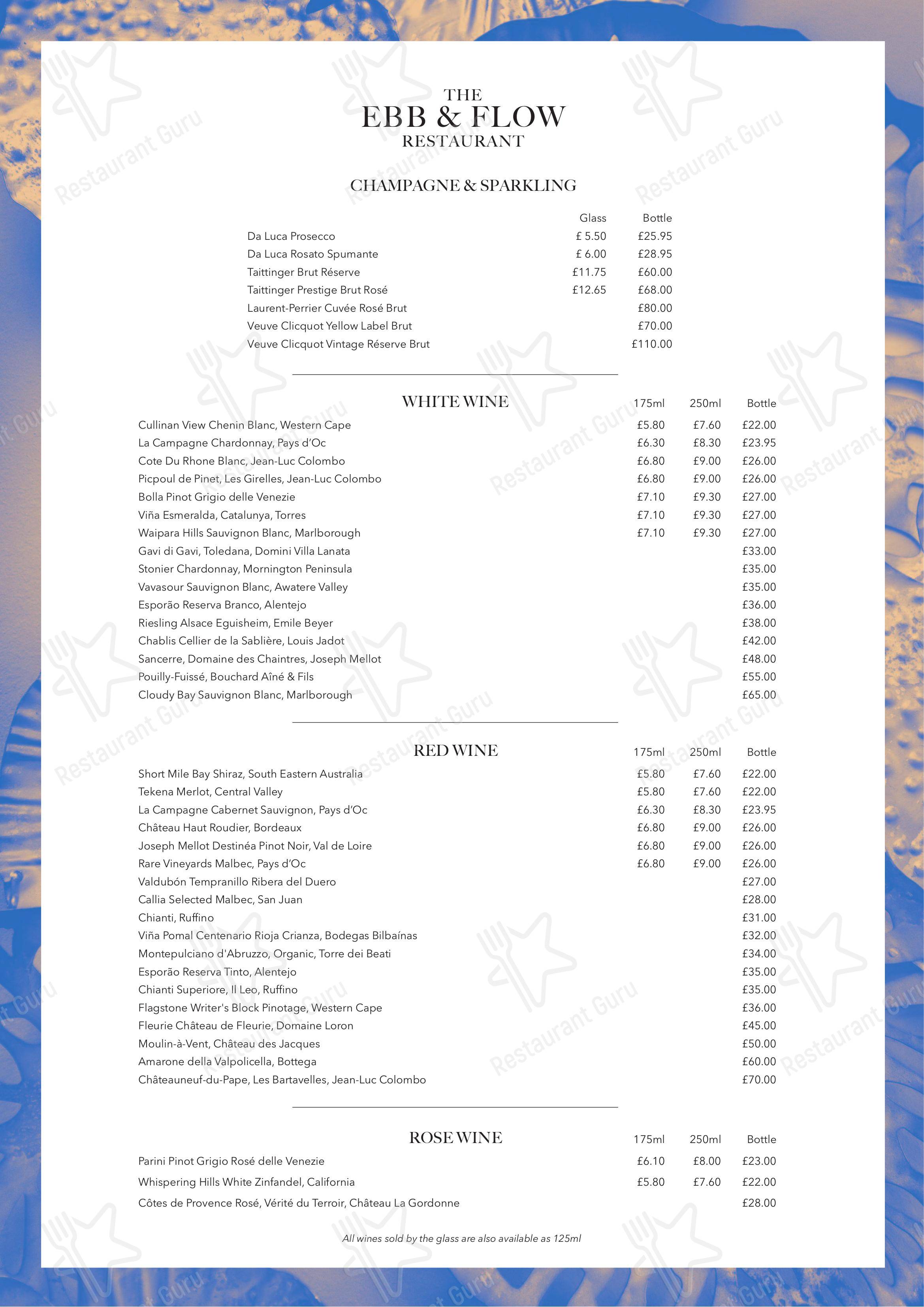Menu at Bridge House Hotel pub & bar, Grasmere