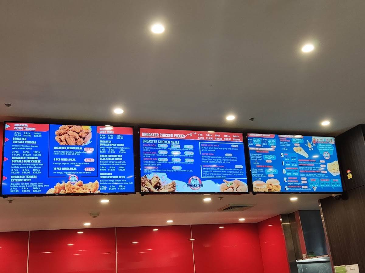 Menu at Broaster Chicken Olympic Park/Antonio's Chicken restaurant ...