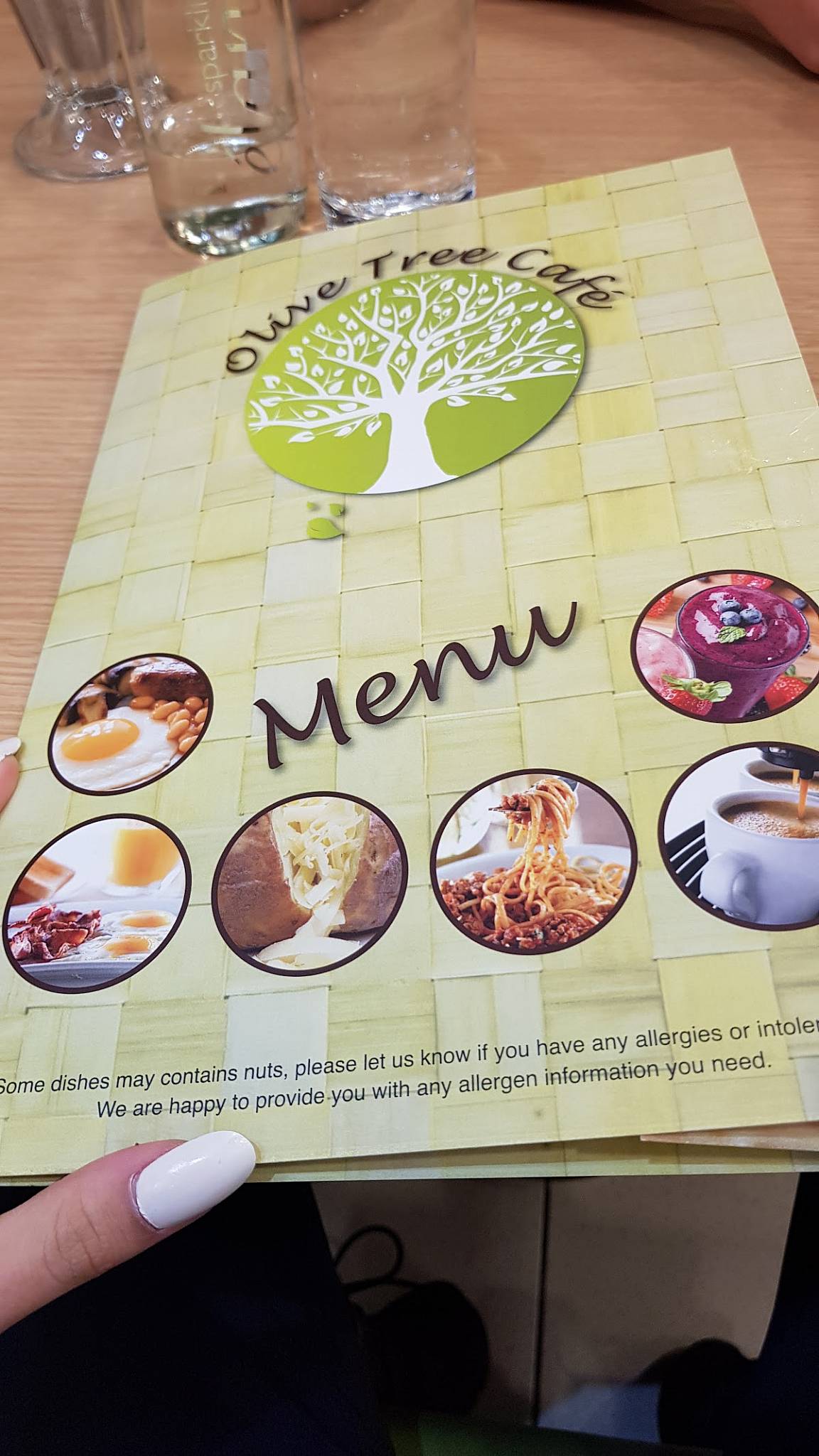 Menu at Olive Tree cafe, Bromley, 21 High St
