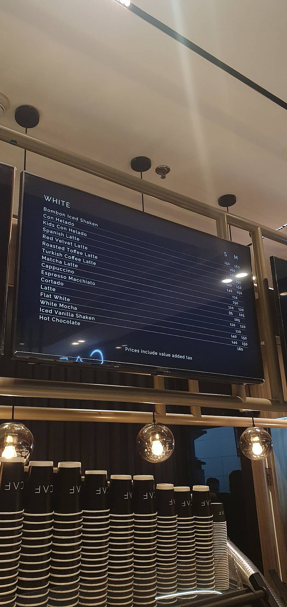 Menu at CAF Cafe - Park St., Sheikh Zayed City