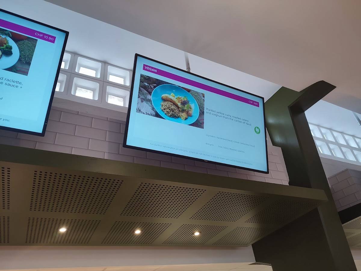 Menu at CERN Restaurant 1, Bernex, Building 501