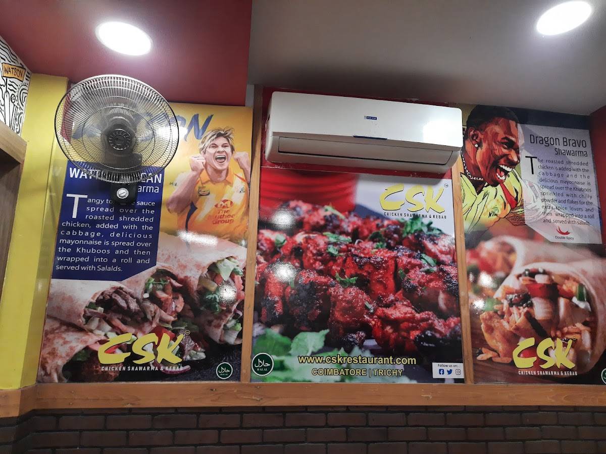 Menu at CSK RESTAURANT, Coimbatore, NO-443