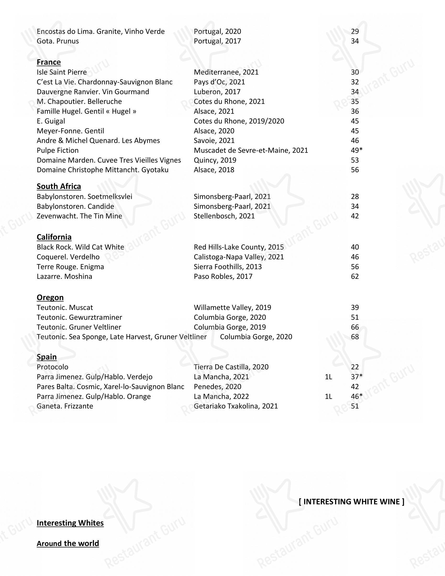 Menu at Caet [seafood I oysterette] pub & bar, Ridgeland, Highland ...