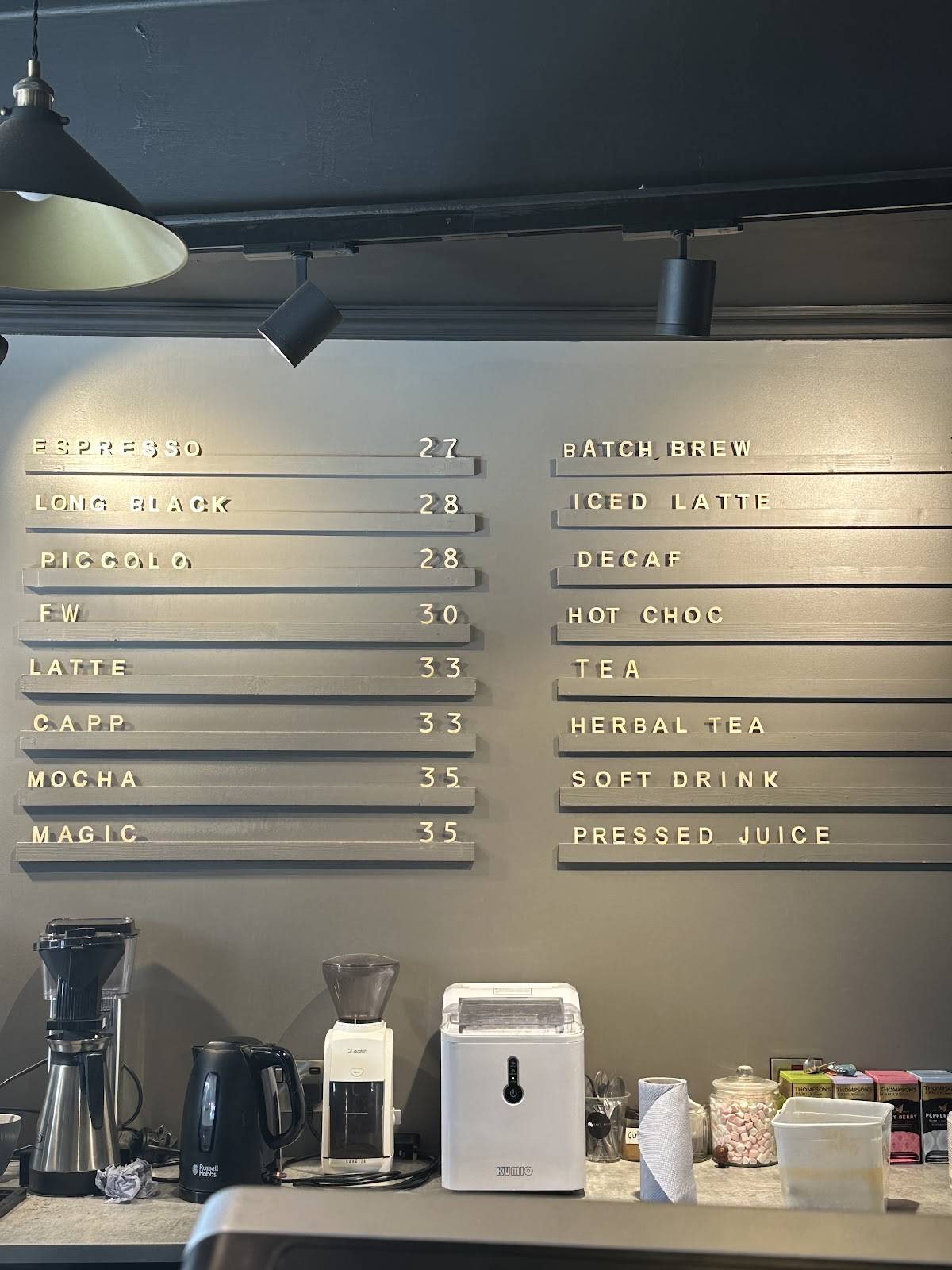 Menu at Cafe 3121, Maghera
