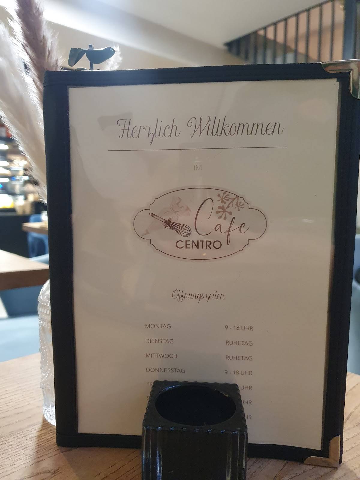 Speisekarte von Cafe Centro, Murg